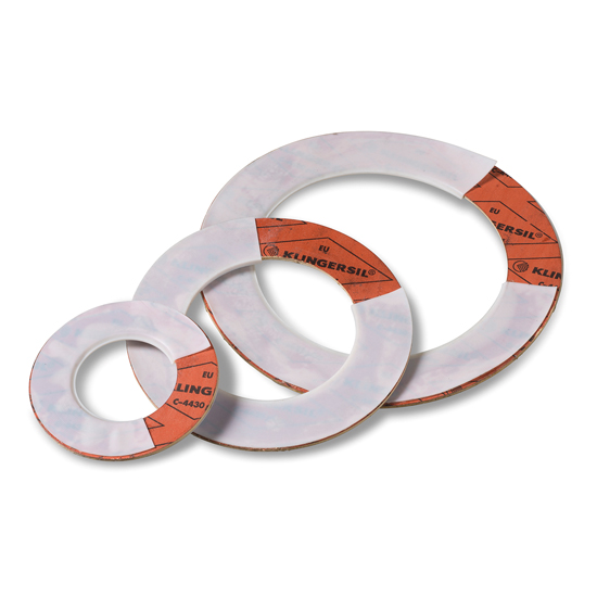 Enveloppe-afdichting | KLINGERflon enveloppen - flenspakkingen van KLINGER