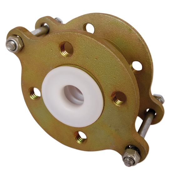 PTFE compensator | 5 golven|Flensaansluiting ansi-b165-klasse: Bij KLINGER